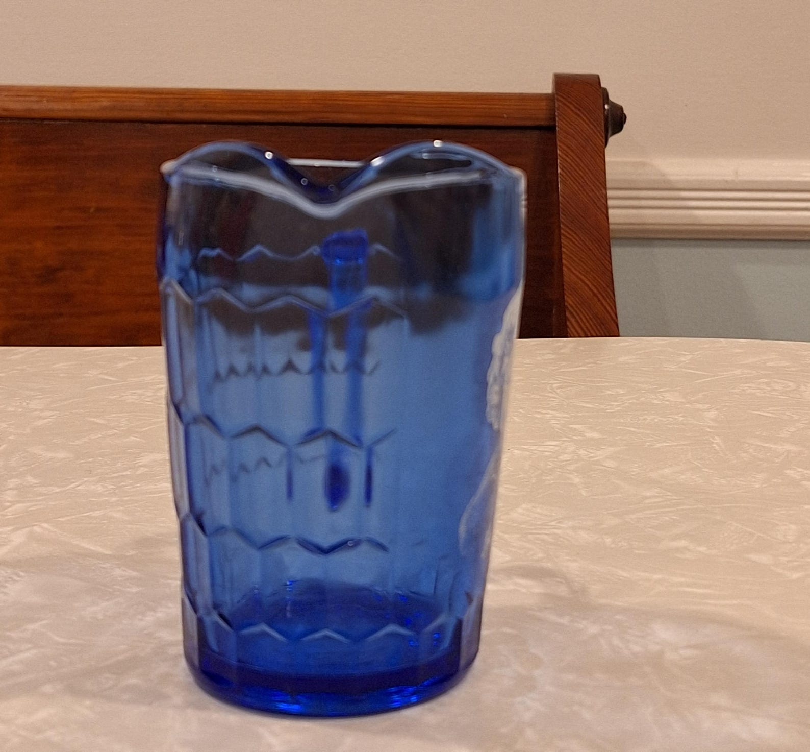 Hazel Atlas Shirley Temple Ritz Blue Milk Pitcher - Etsy