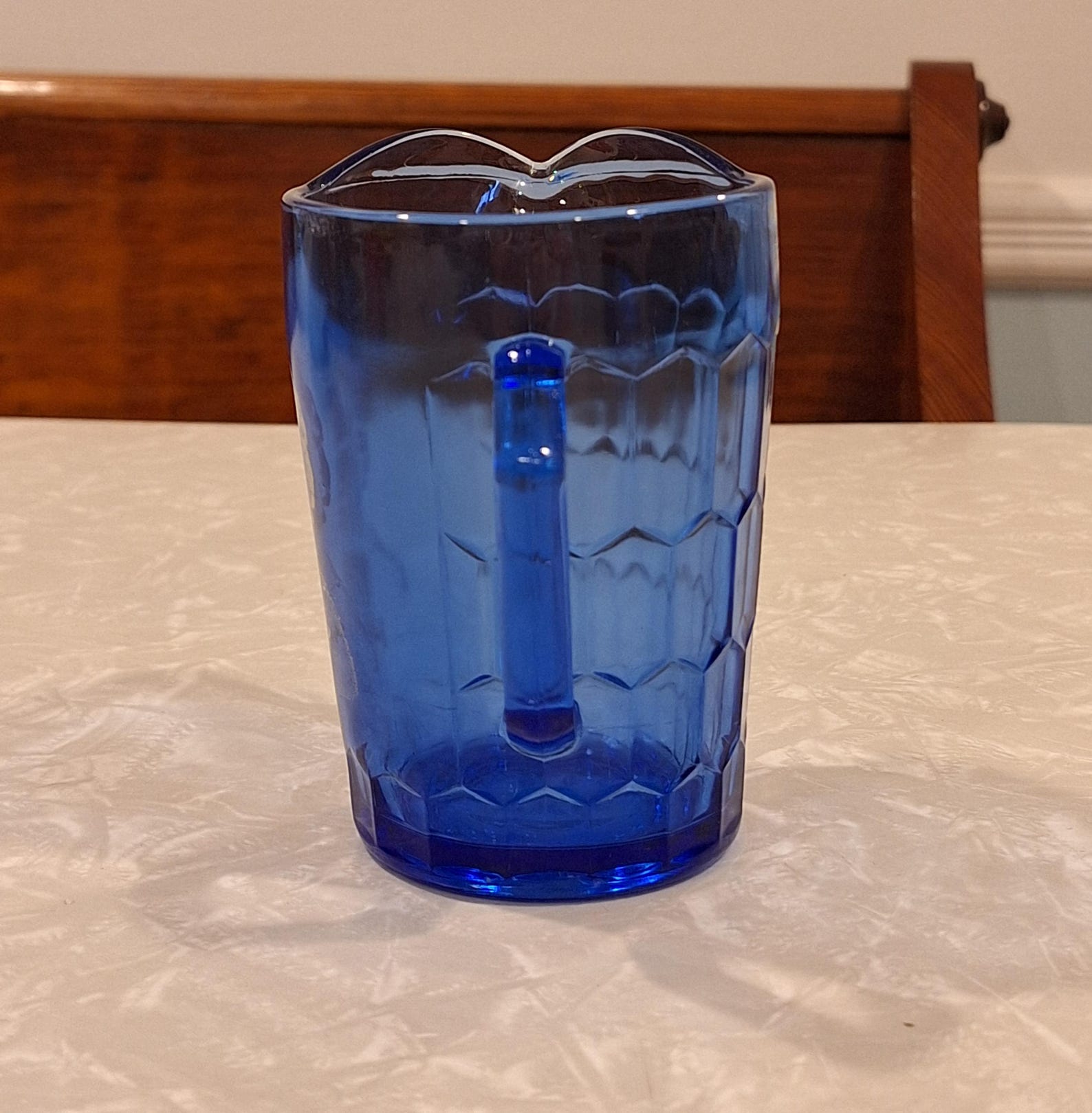 Hazel Atlas Shirley Temple Ritz Blue Milk Pitcher - Etsy