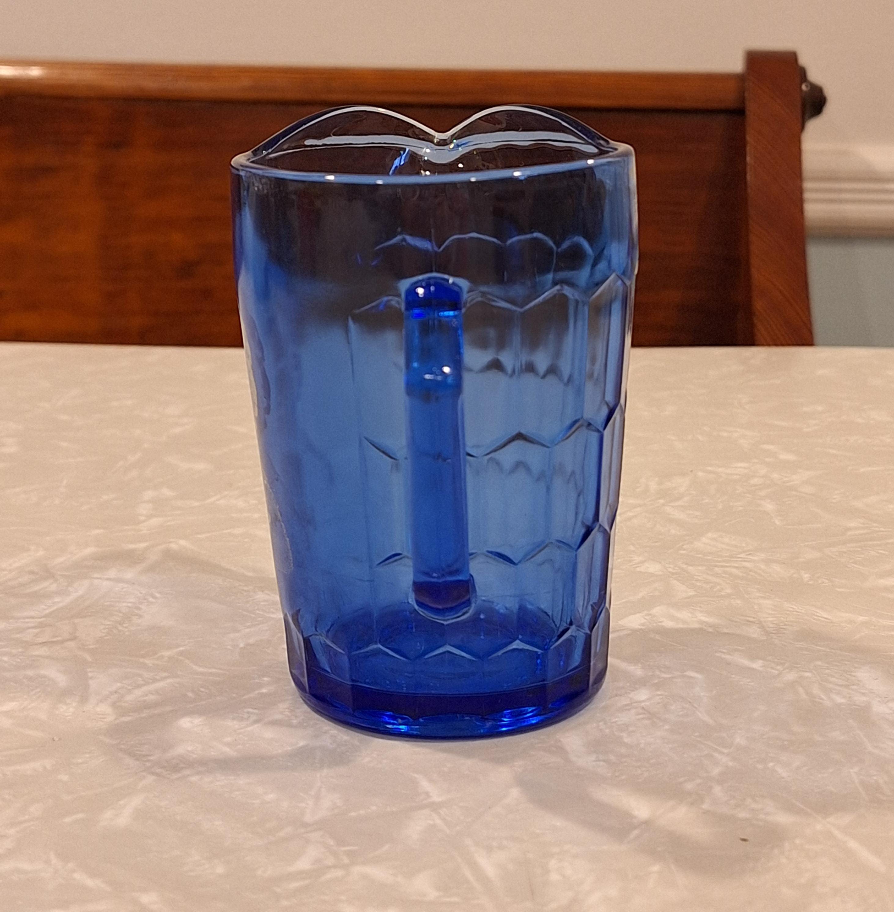 Hazel Atlas Shirley Temple Ritz Blue Milk Pitcher - Etsy