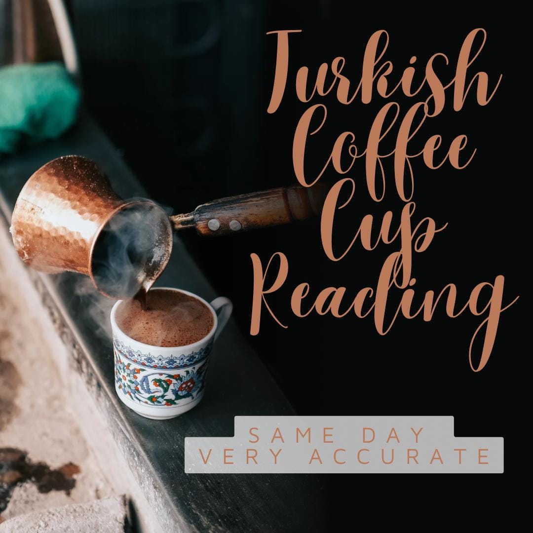 Turkish Coffee Reading | Coffee Cup Reading | Personalized Fortune ...