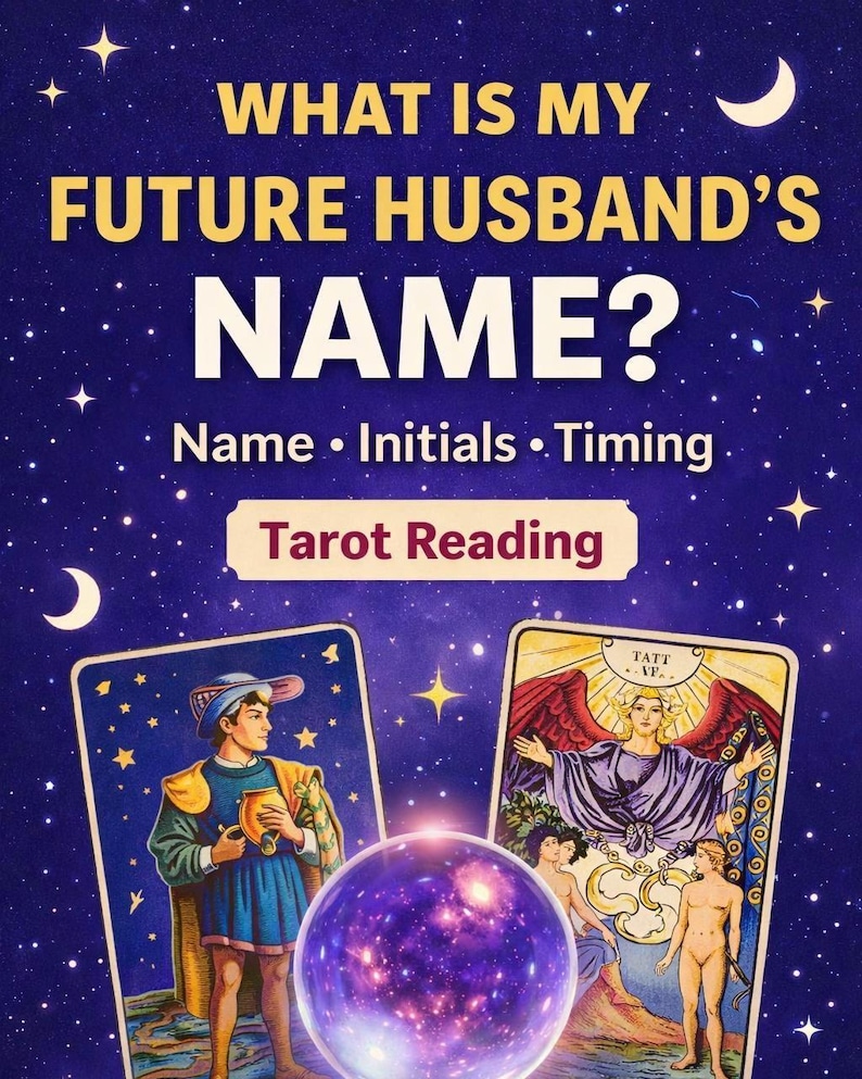 Future Husband Name and Initials Tarot Reading , When & How You Will ...