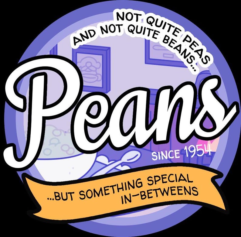 Peans T-shirt | Thank Goodness You're Here Character | TGYH Funny Game ...