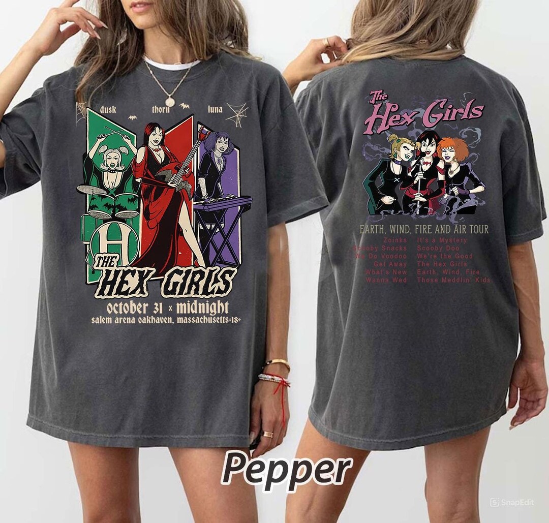 The Hex Girls Sweatshirts, the Hex Girls Rock Band Music T-shirt, Hex ...
