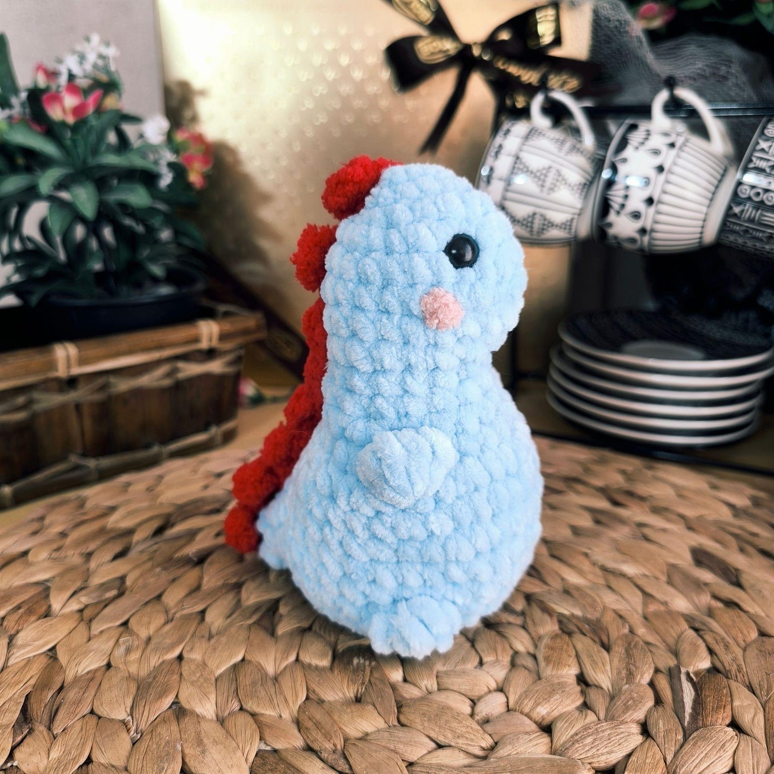 Crochet Tyrannosaurus Rex Pattern, Amigurumi Tyrannosaurus Rex Pattern ...