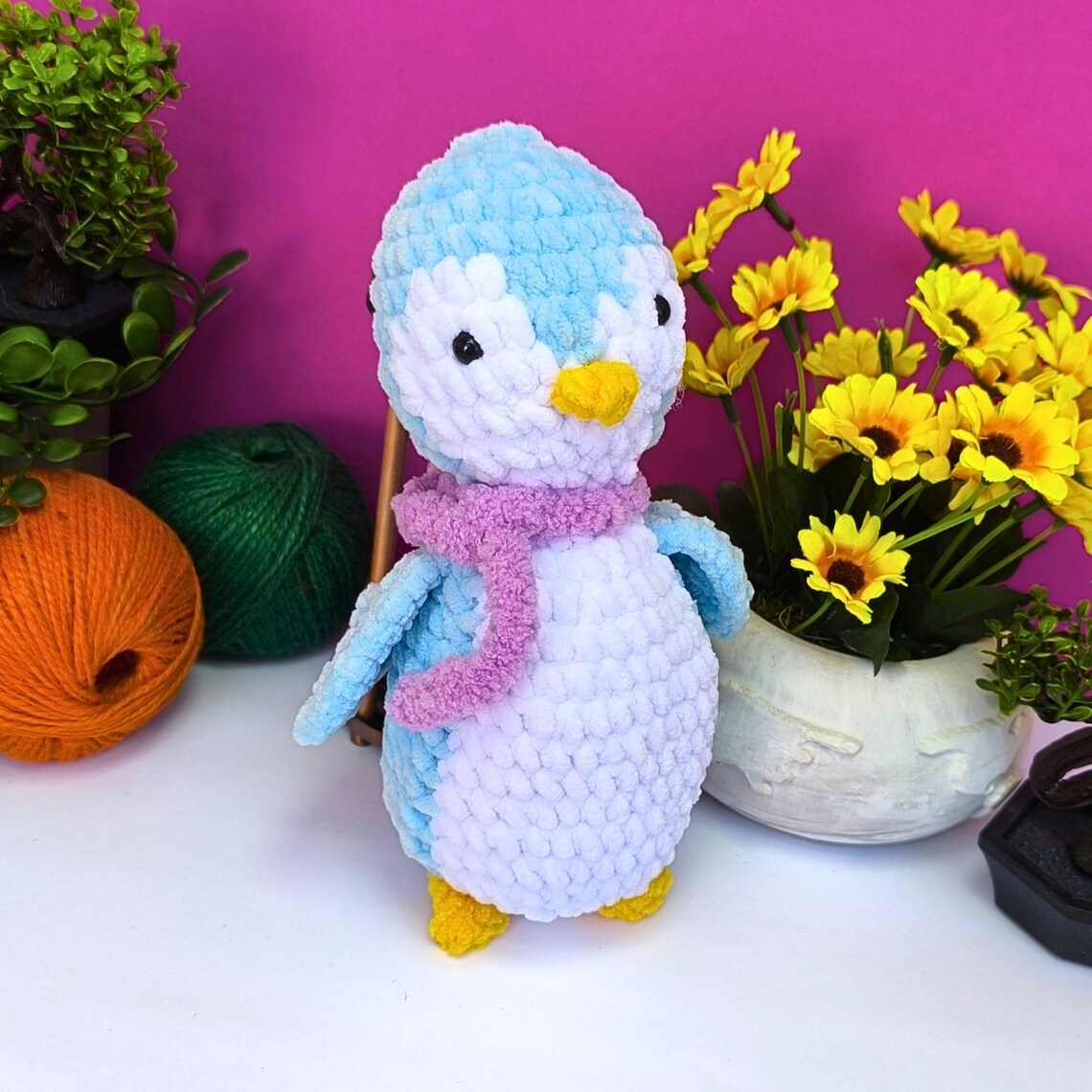 Crochet Penguin Pattern, Amigurumi Penguin Pattern, Amigurumi Pattern ...