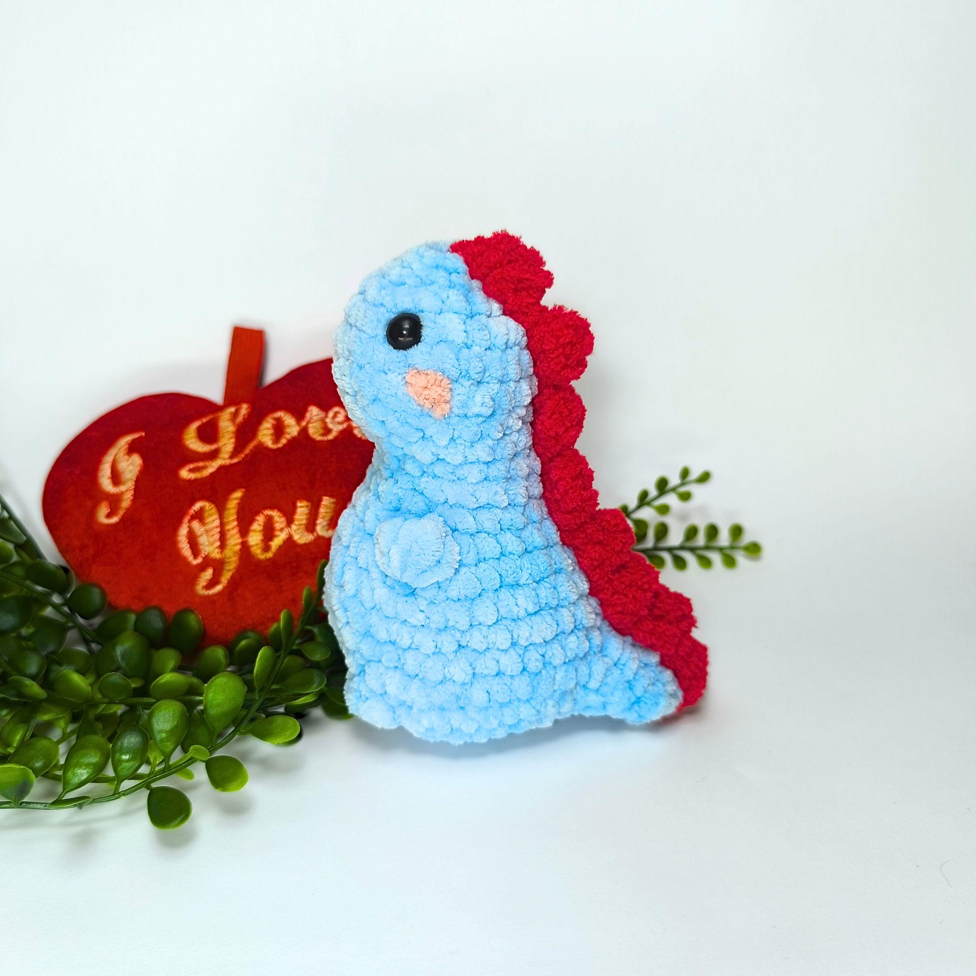 Crochet Tyrannosaurus Rex Pattern, Amigurumi Tyrannosaurus Rex Pattern ...