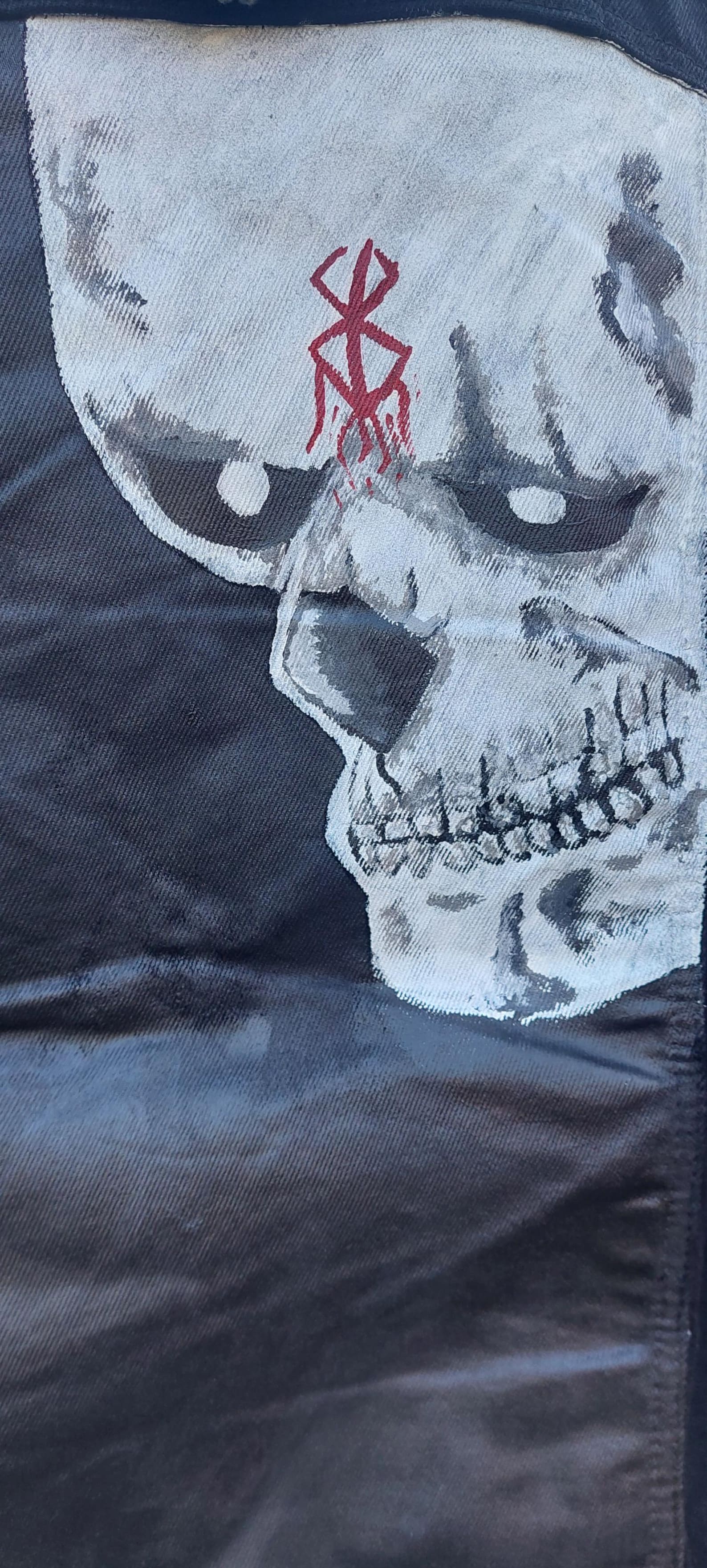 Handpainted Berserk Jacket - Etsy