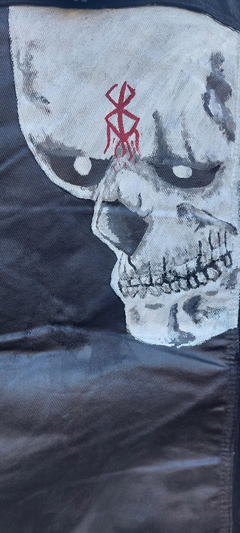 Handpainted Berserk Jacket - Etsy