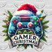 Gamerchristmas Png Gamecontroller Png Sublimation Design Download ...