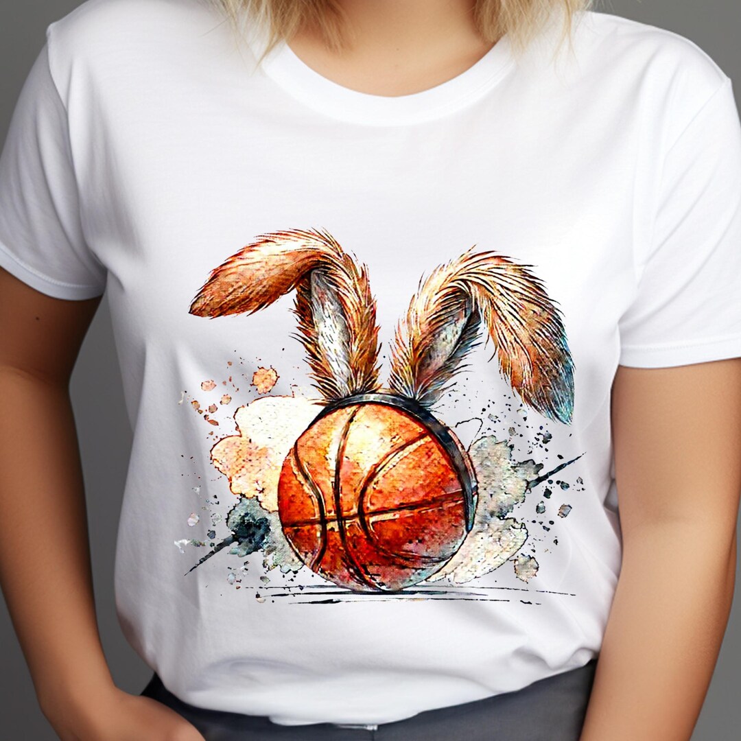 Basketball Easter Bunny Png Sublimation Design, Easter Bunny Png ...