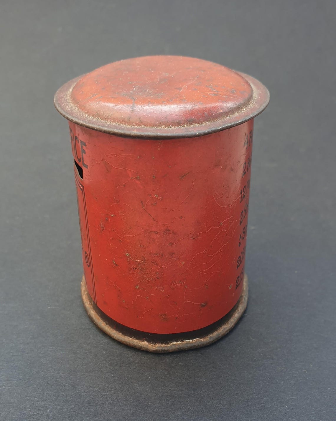 Vintage Tin Post Office Letterbox Money Box - Etsy