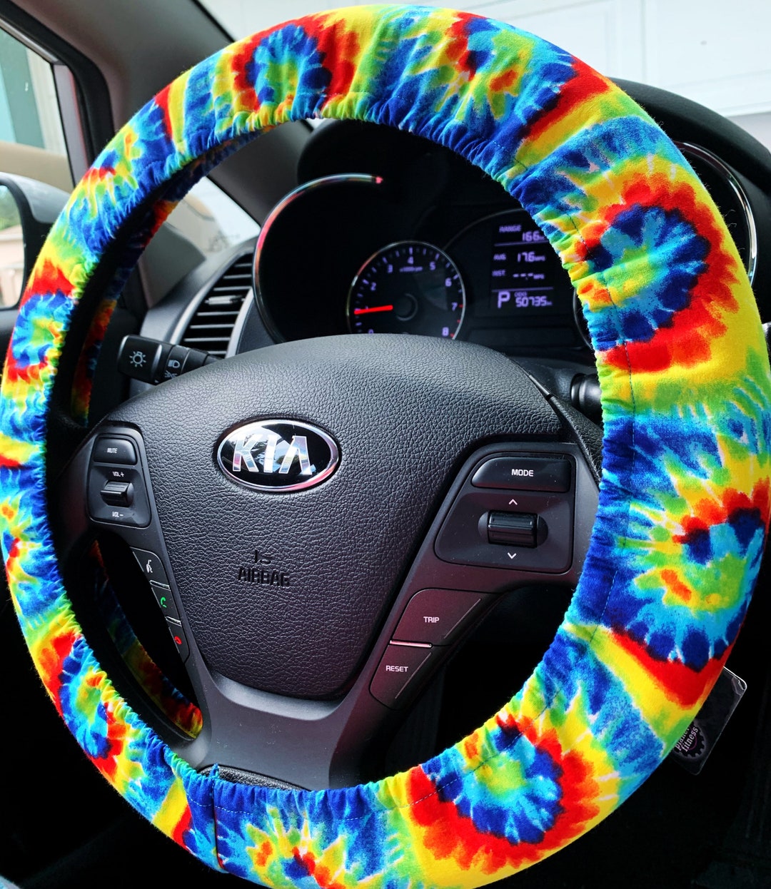 Hippie Steering Wheel Cover