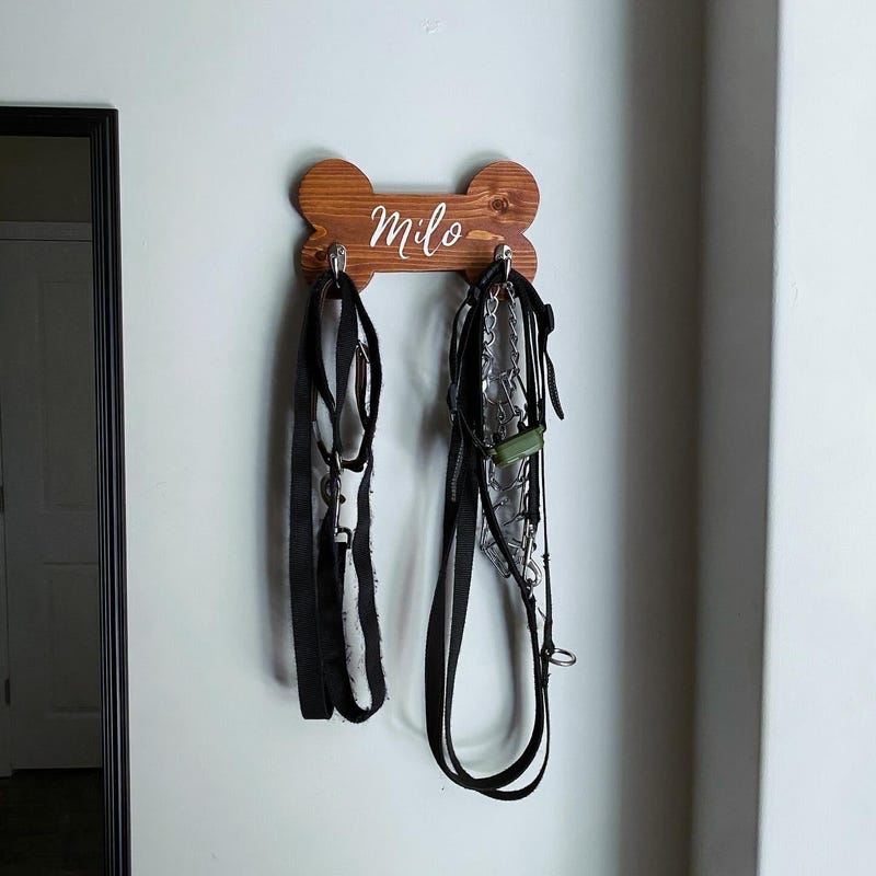 Dog Leash Rack - Etsy