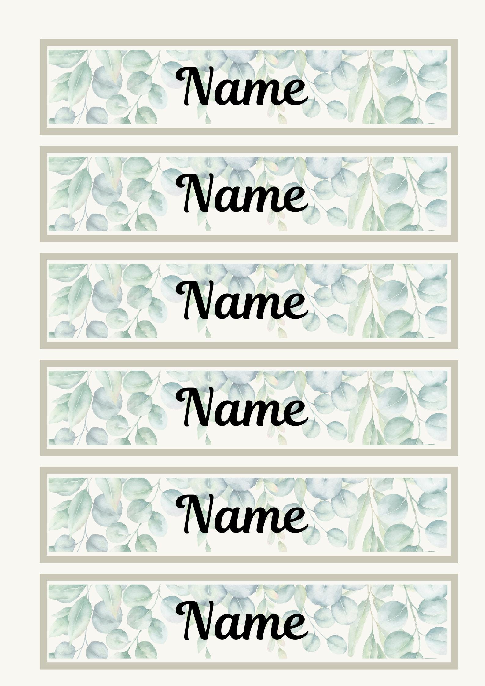 Editable Classroom Decor Bundle: Subject Banners, Labels, Visual ...