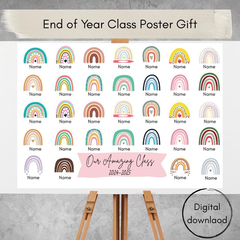 Leavers 2025 Template - Etsy UK