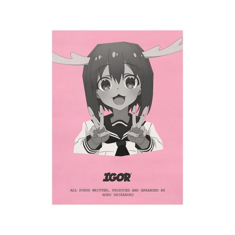 Poster Nokotan X Igor Tyler the Creator My Deer Friend Nokotan Meme ...