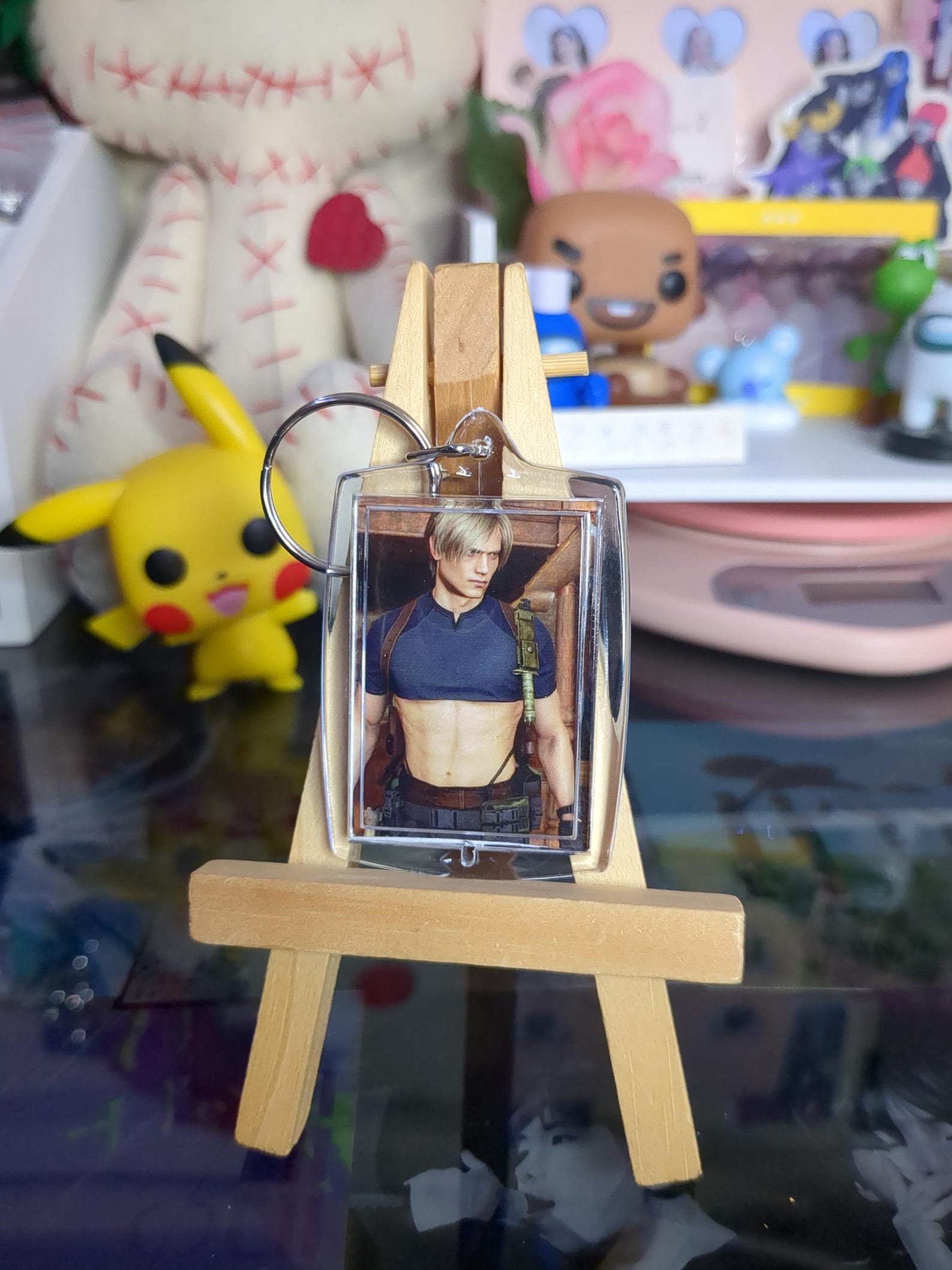Leon Kennedy Keychain Tramp Stamp - Etsy