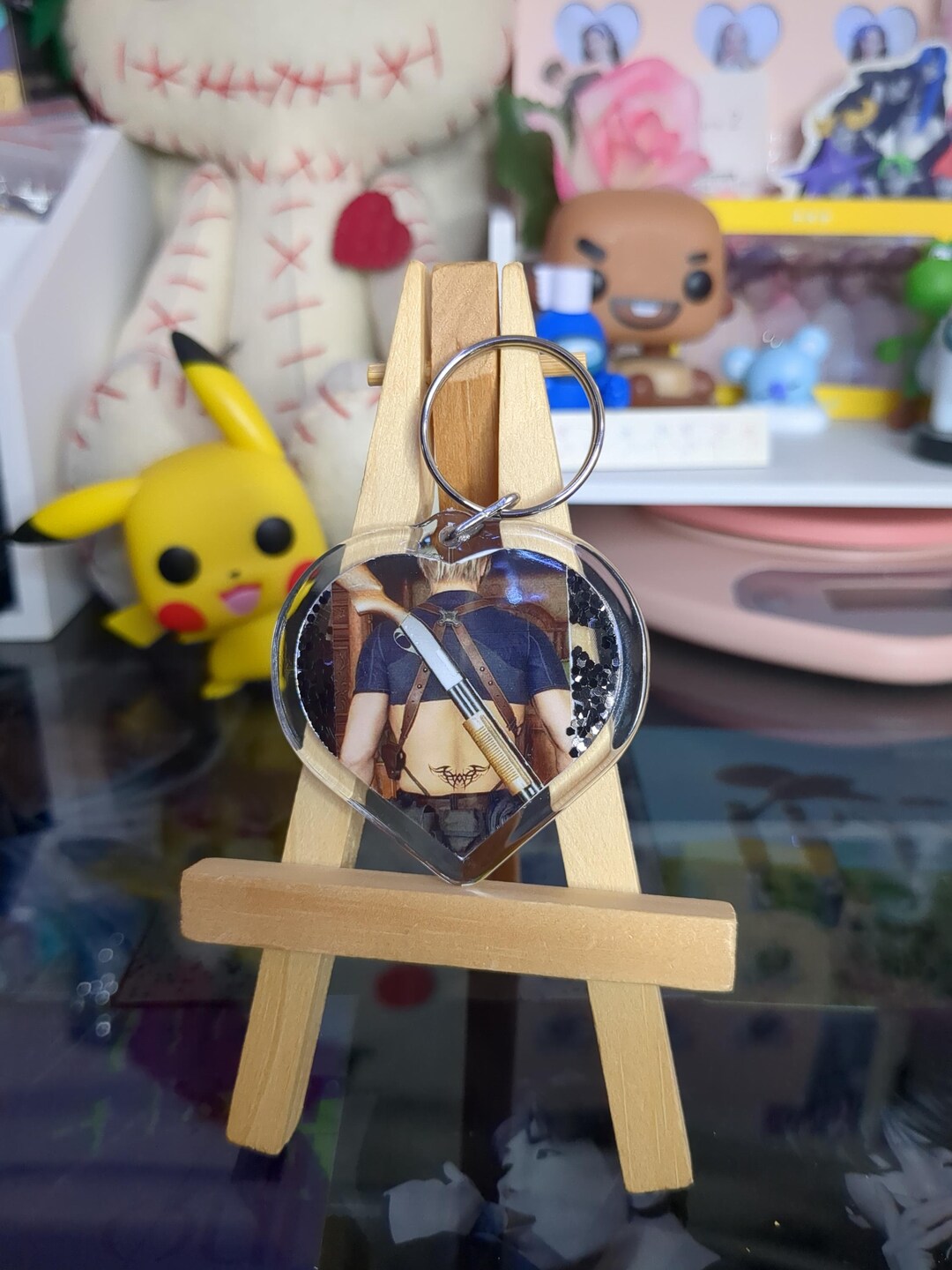 Leon Kennedy Keychain Tramp Stamp - Etsy