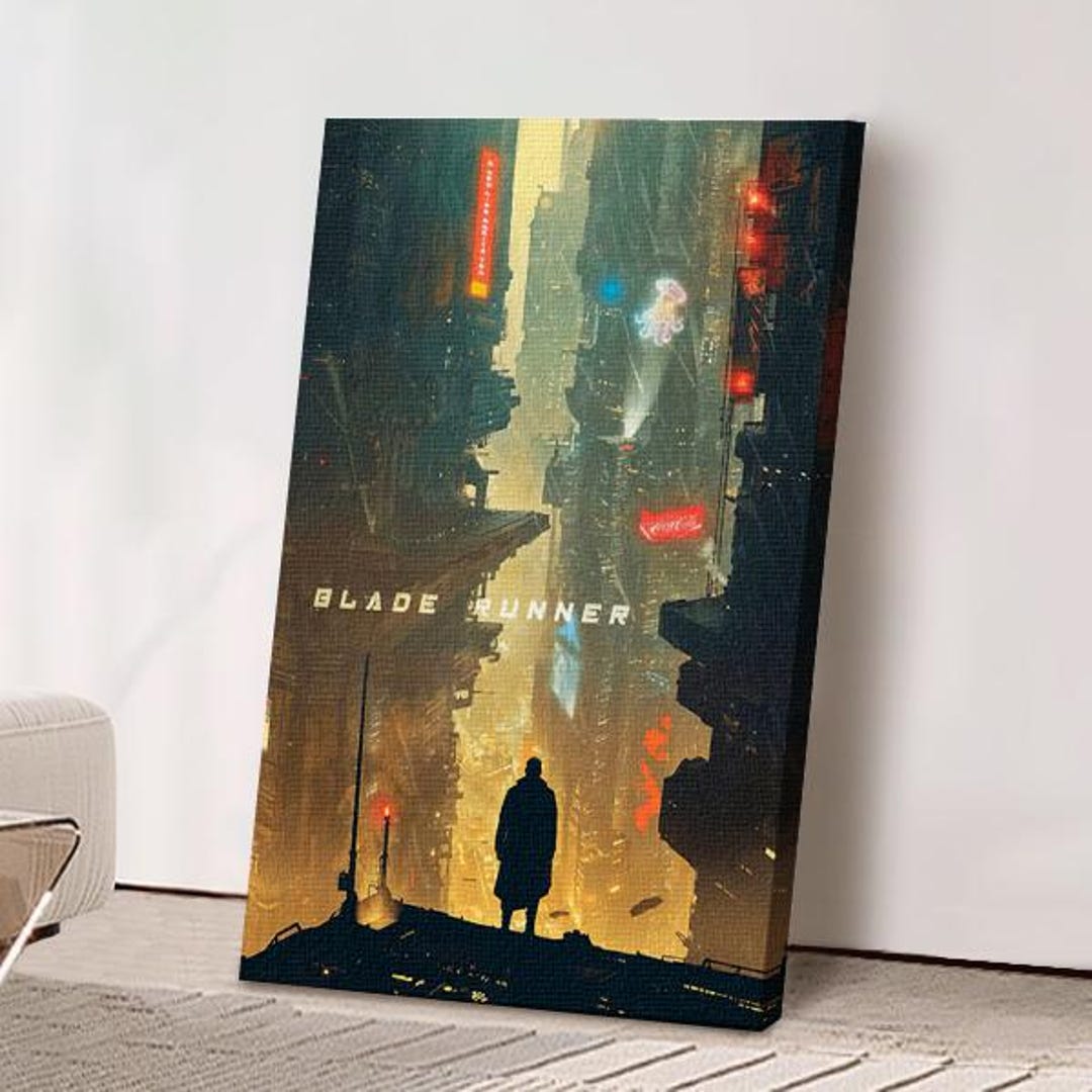 Blade Runner 2049 Movie Poster, Home Decor,wall Art,wrapped Framed ...