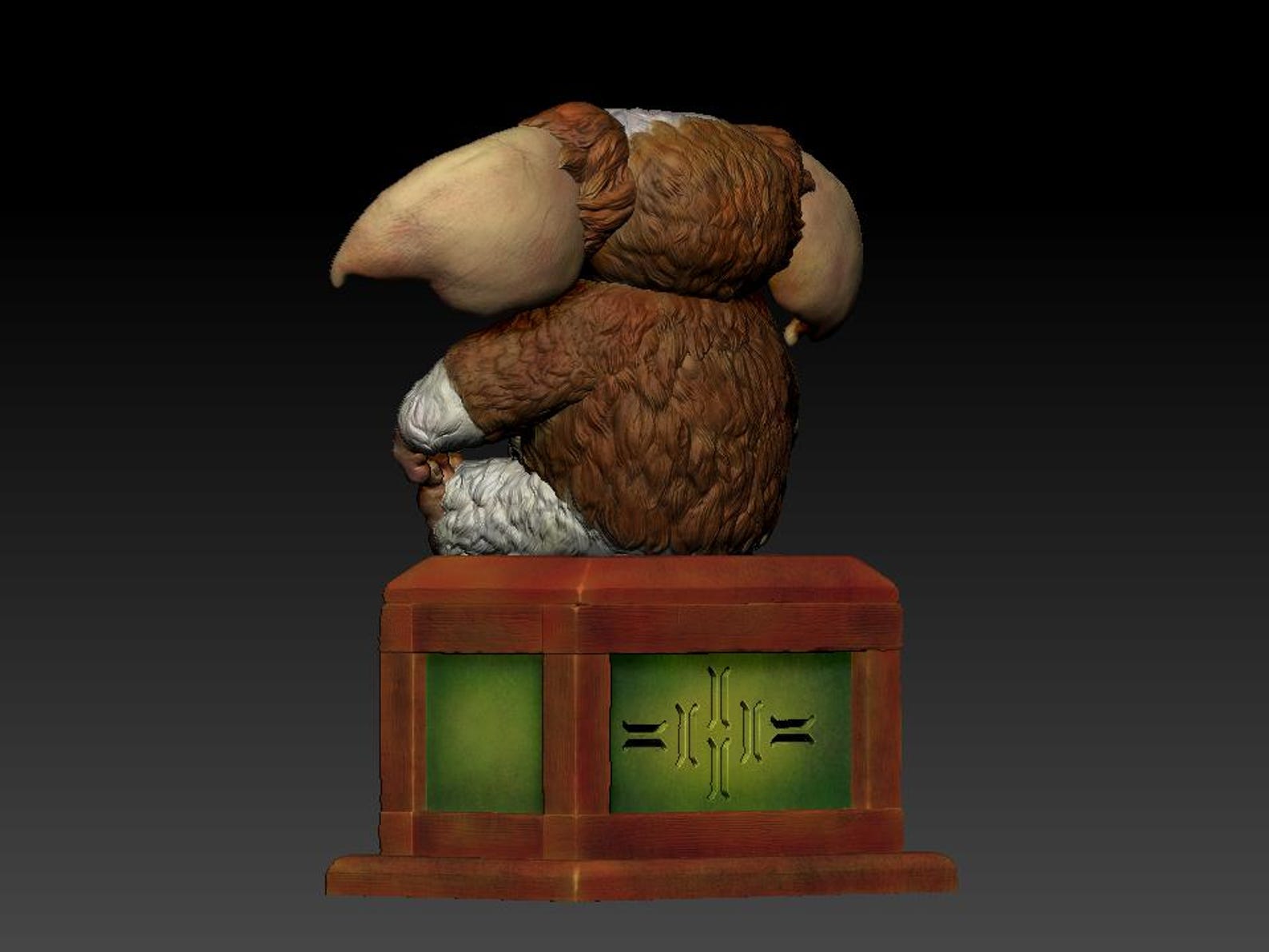 Gremlin Gizmo Figurine STL File, 3D Printing Fan Art (digital Download ...