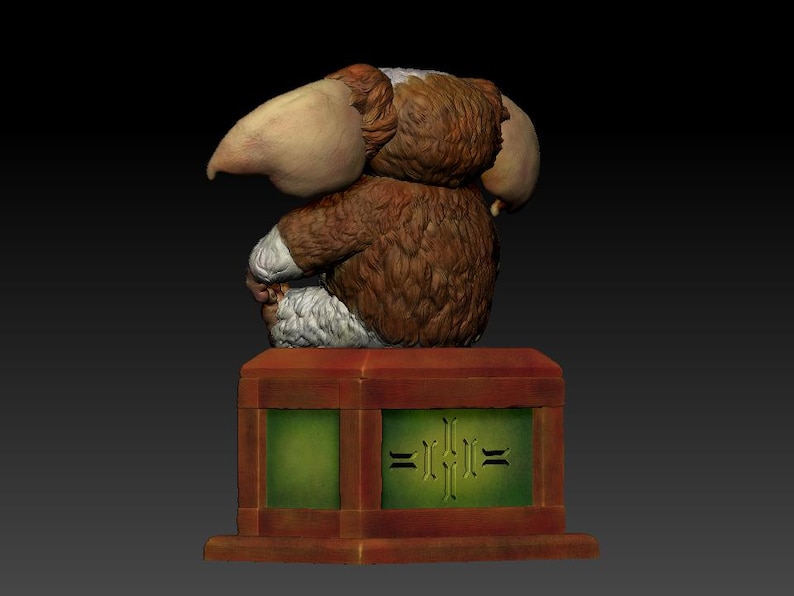 Gremlin Gizmo Figurine STL File, 3D Printing Fan Art (digital Download ...