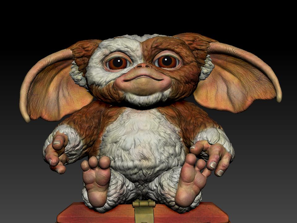 Gremlin Gizmo Figurine STL File, 3D Printing Fan Art (digital Download ...