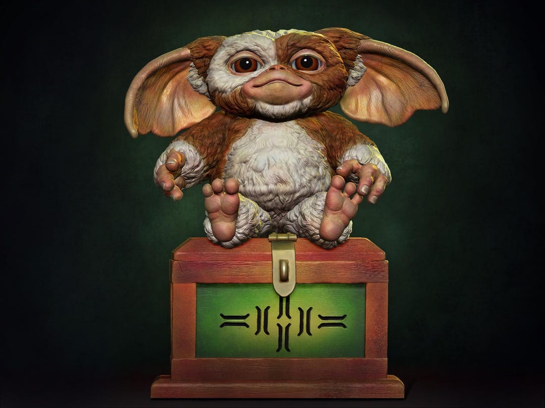 Gremlin Gizmo STL 3d Printing Figurine Miniature Fanart Art Horror ...