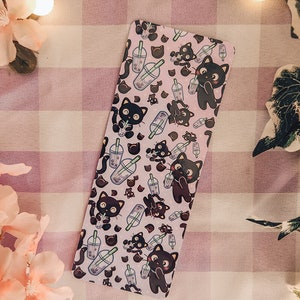 Chococat / Kawaii Cute Sanrio INSPIRED // Black Cat Drinking Boba ...