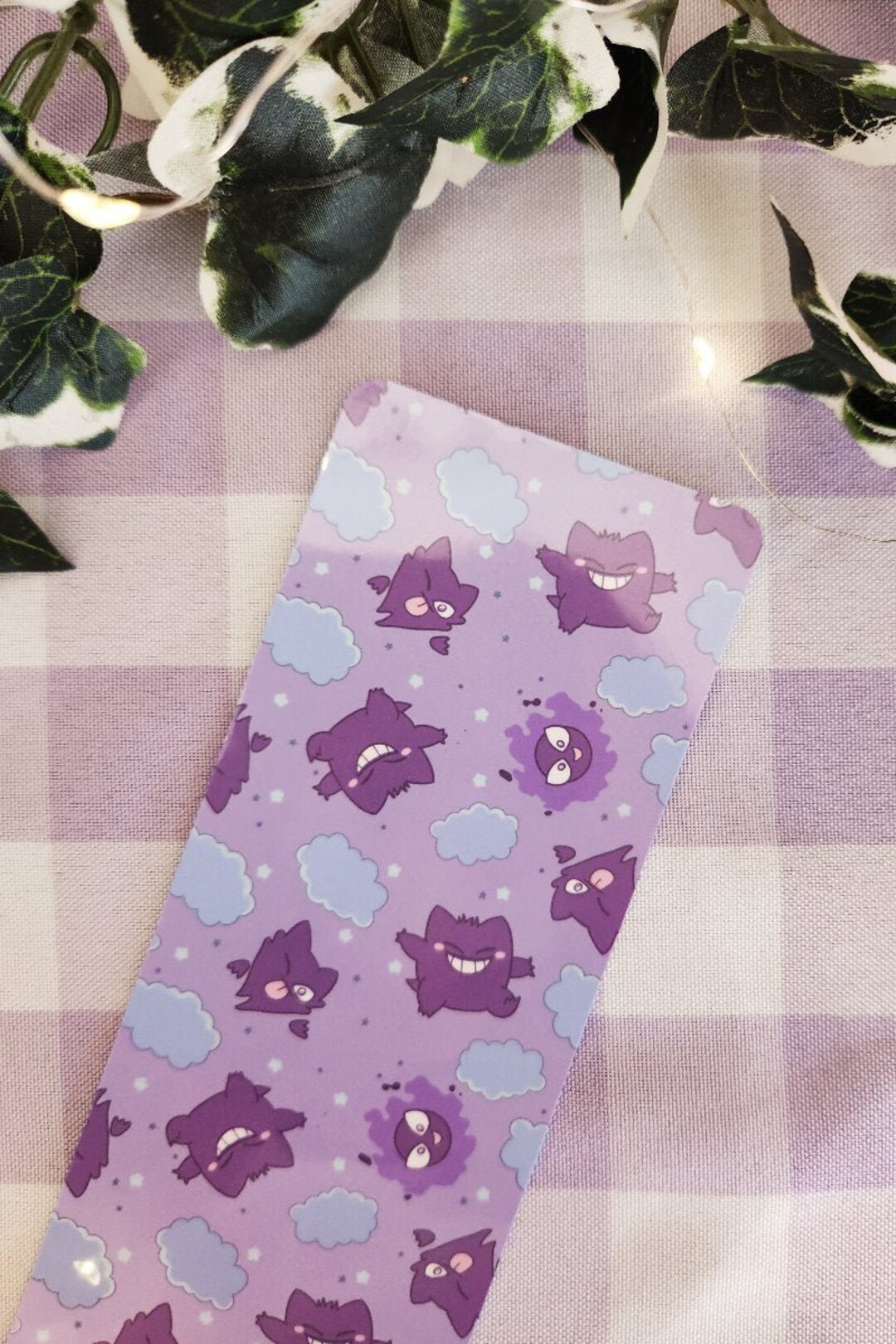Ghost Type Pokemon Inspired Gengar, Ghastly and Haunter Bookmark - Etsy