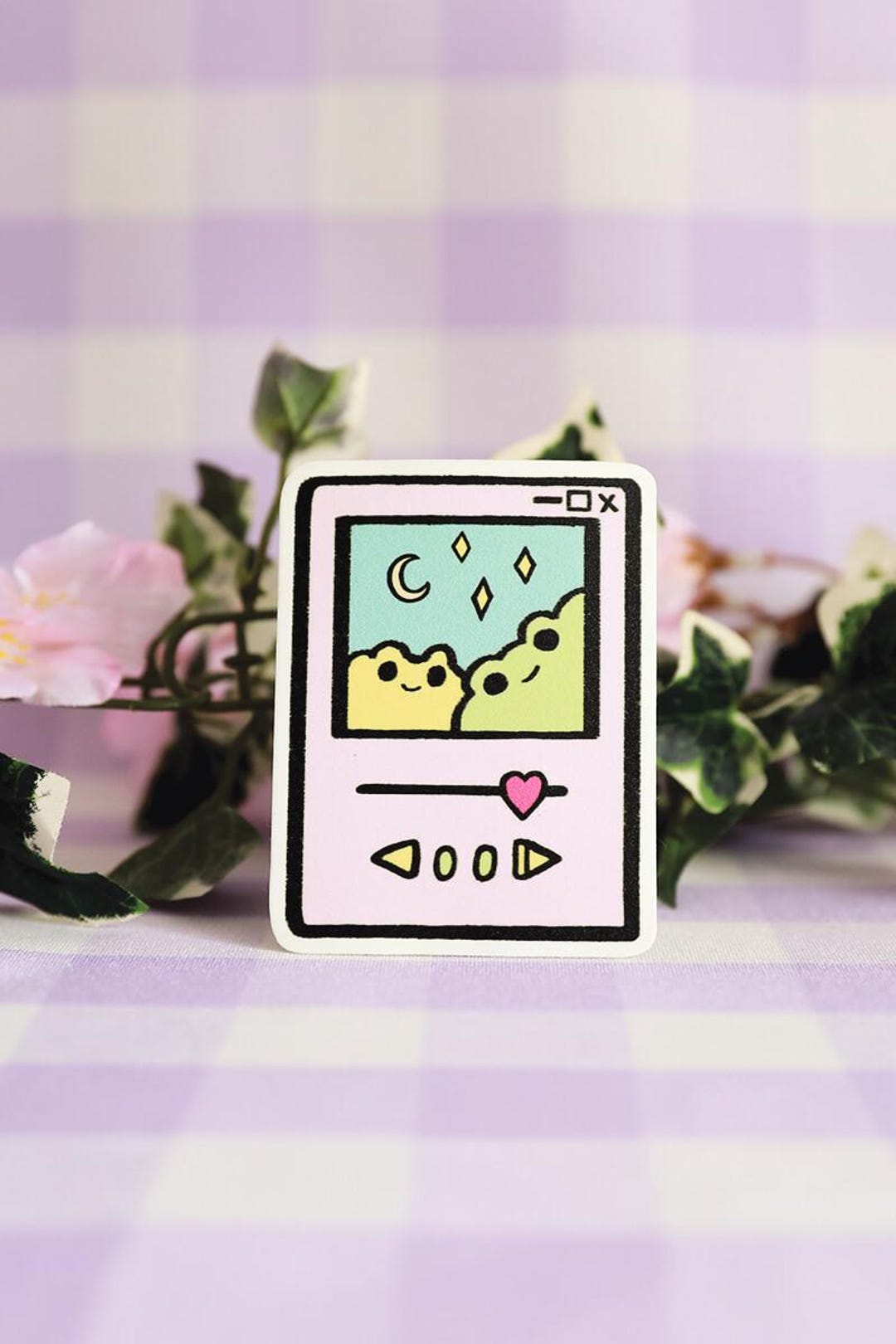 Y2K Frog Ipod Sticker: Funny 90s Waterproof Vinyl - Etsy