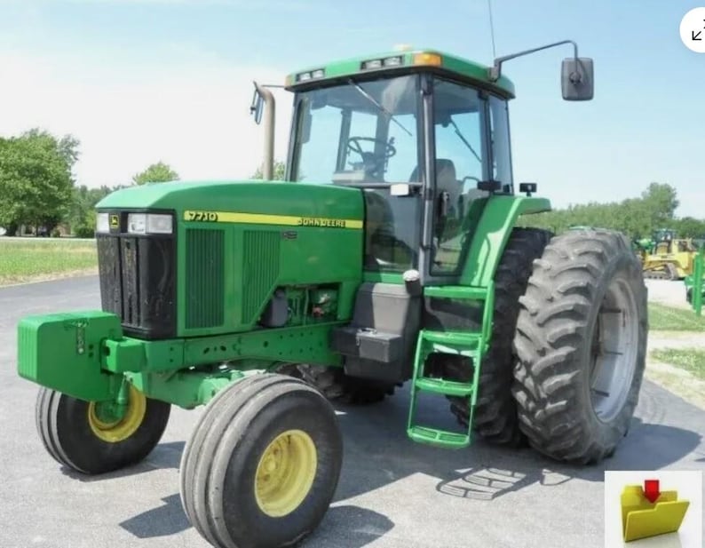 John Deere Tractors 7610 7710 7810 Tractors Workshop Manual - Etsy
