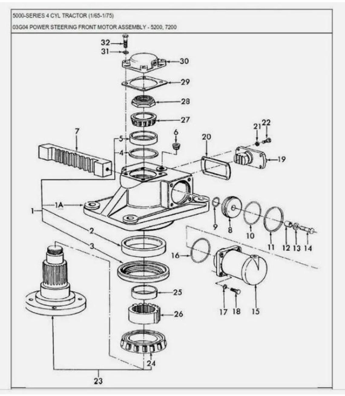 Ford 5000 Tractors Parts Manual - Etsy