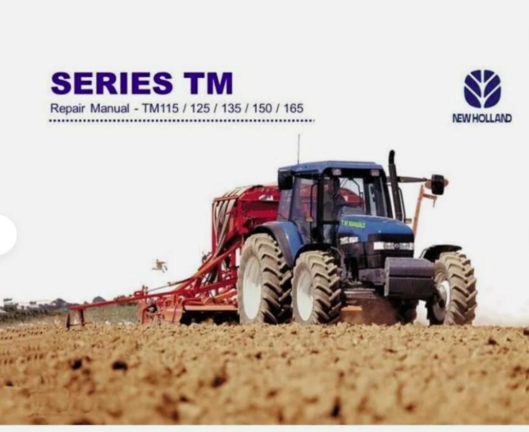 New Holland TM115 125 135 150 165 Dealers Workshop Manual - Etsy