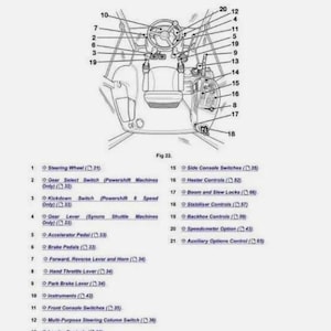 JCB 3CX, 4CX PRECISION CONTROL Backhoe Loader Operators Manual - Etsy