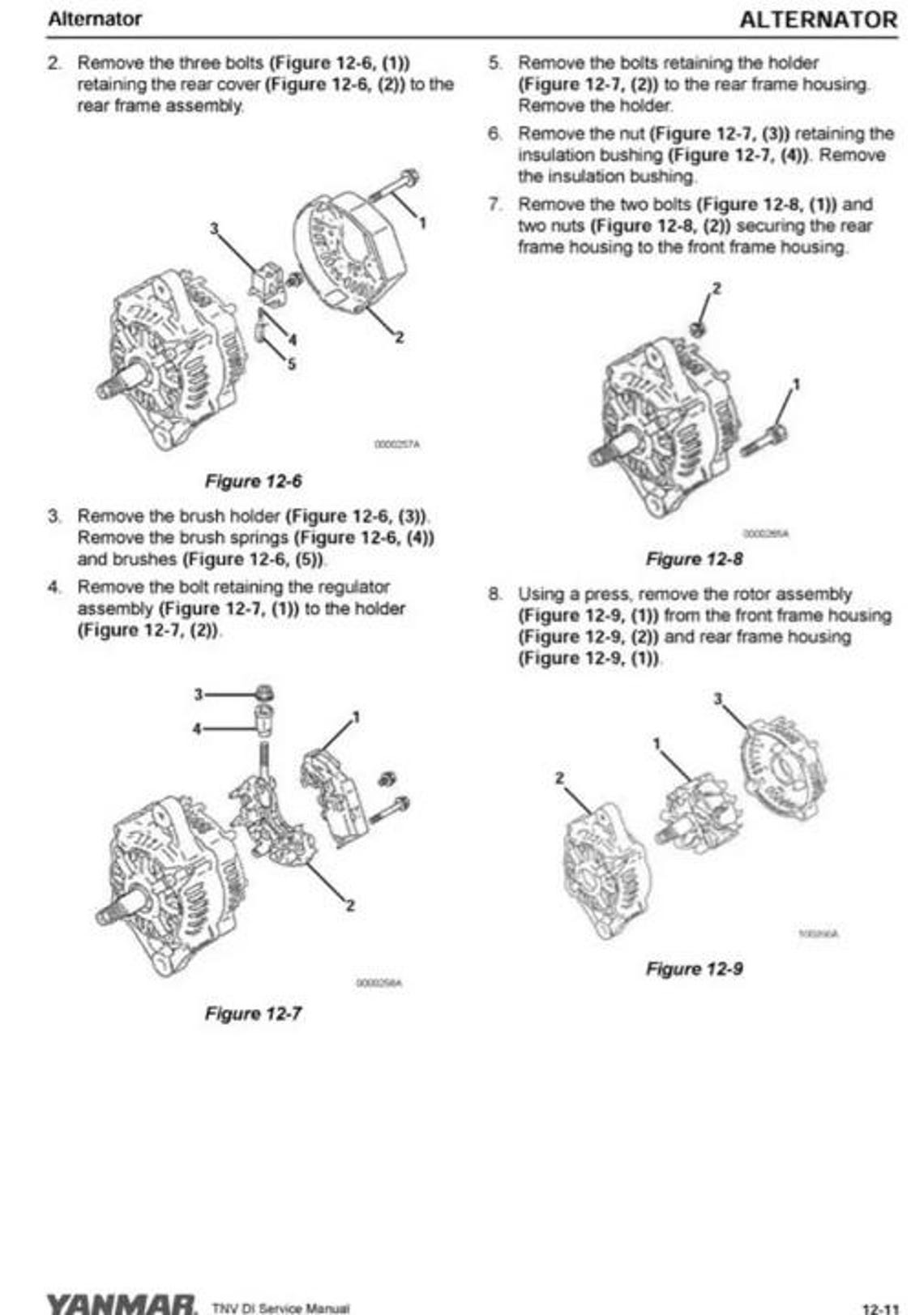 Yanmar LX 4100 LX4500 LX4900 FULL Workshop Manual - Etsy