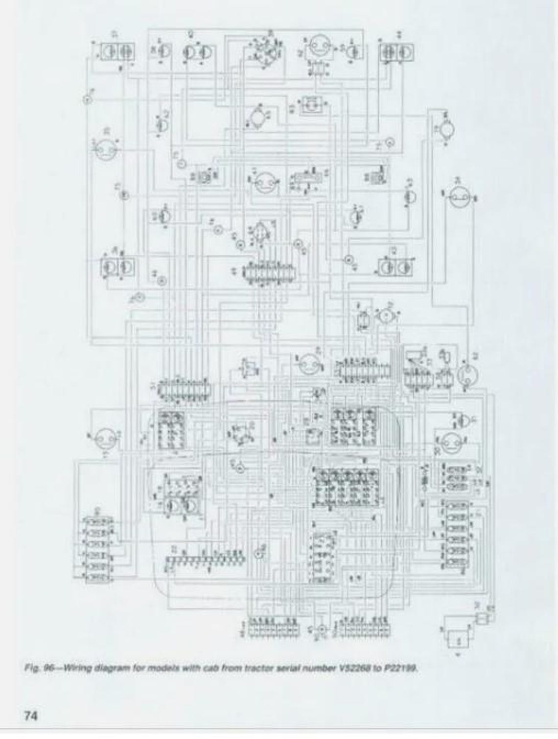 Massey Ferguson 362 365 375 383 390 390T 398 TMM Workshop Manual - Etsy