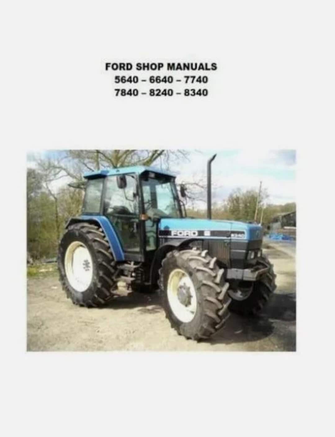 Ford 40 Series All Models TMM Workshop Manual - Etsy