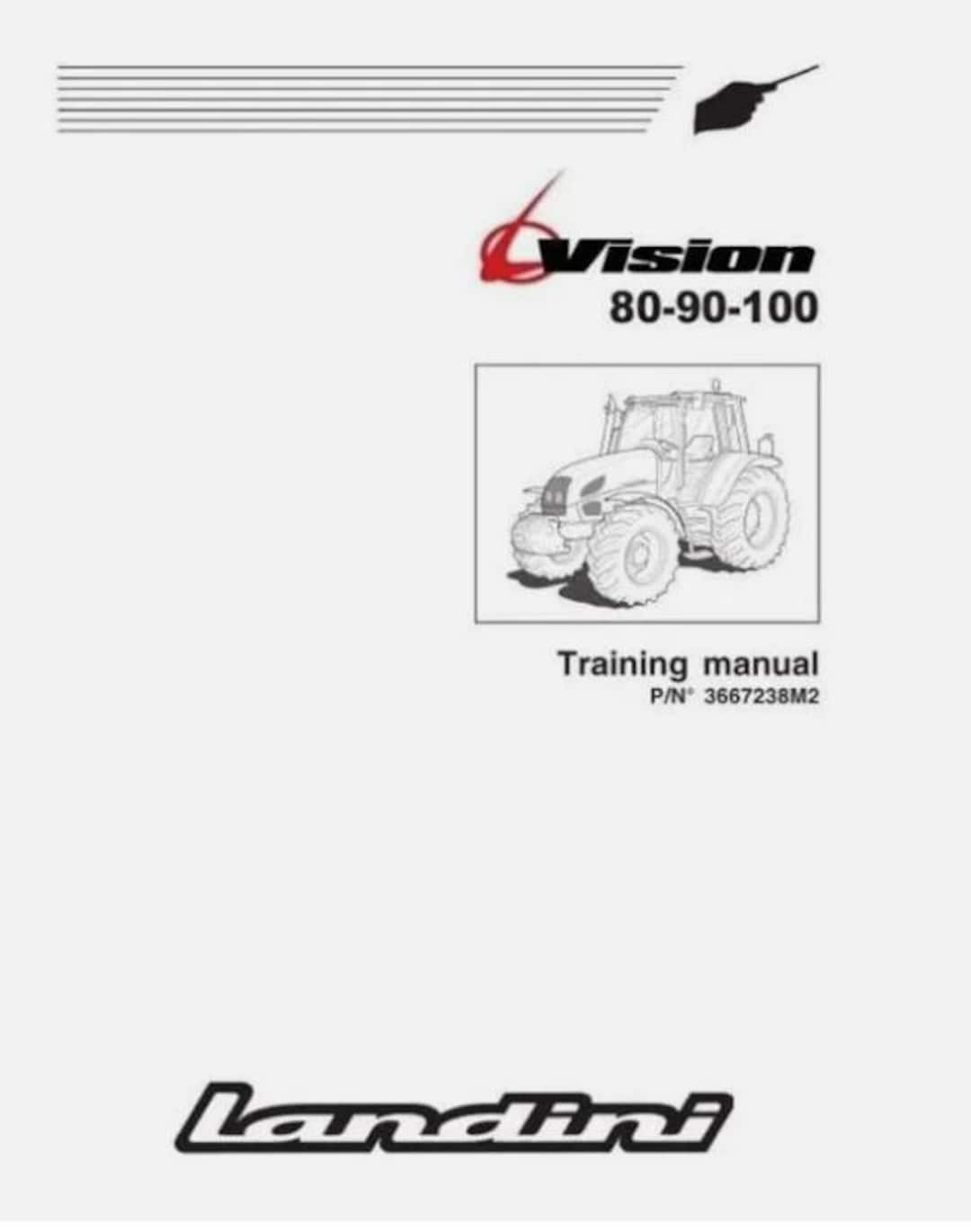 Landini Vision 80 90 100 Workshop Manual - Etsy