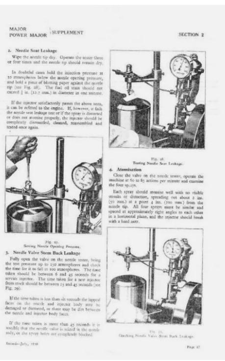 Fordson Major and Power Major Workshop Manual - Etsy