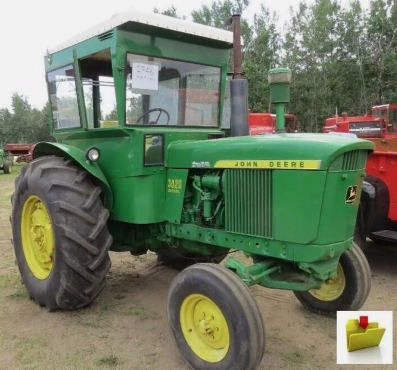 John Deere 3020 Tractor Technical Manual - Etsy
