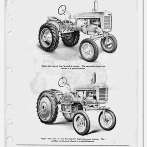 Mccormick Farmall Tractors A and B Parts Manual - Etsy