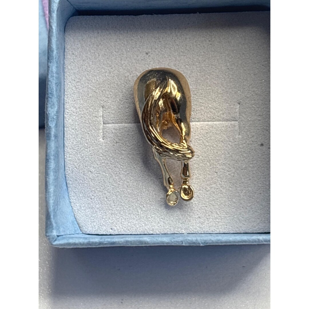 Yellow Gold 14K Lapel Pin | Funny Equestrian Novelty | 3.1g - Etsy