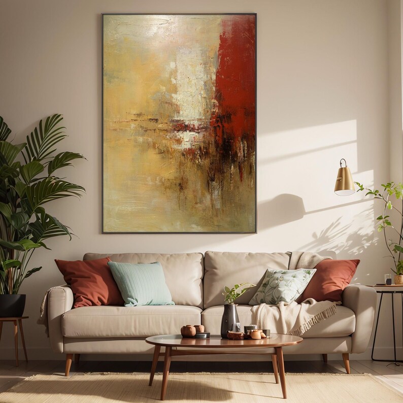 Luxurious Abstract Texture Artwork, Handcrafted Original Brand Painting ...