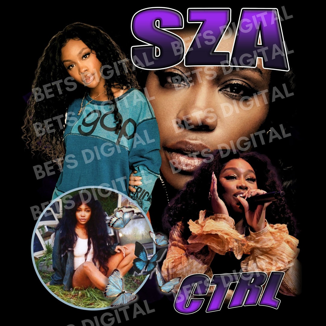 Sza PNG , Ctrl Tshirt Design , Ready to Print, Printable Design, Hiphop ...