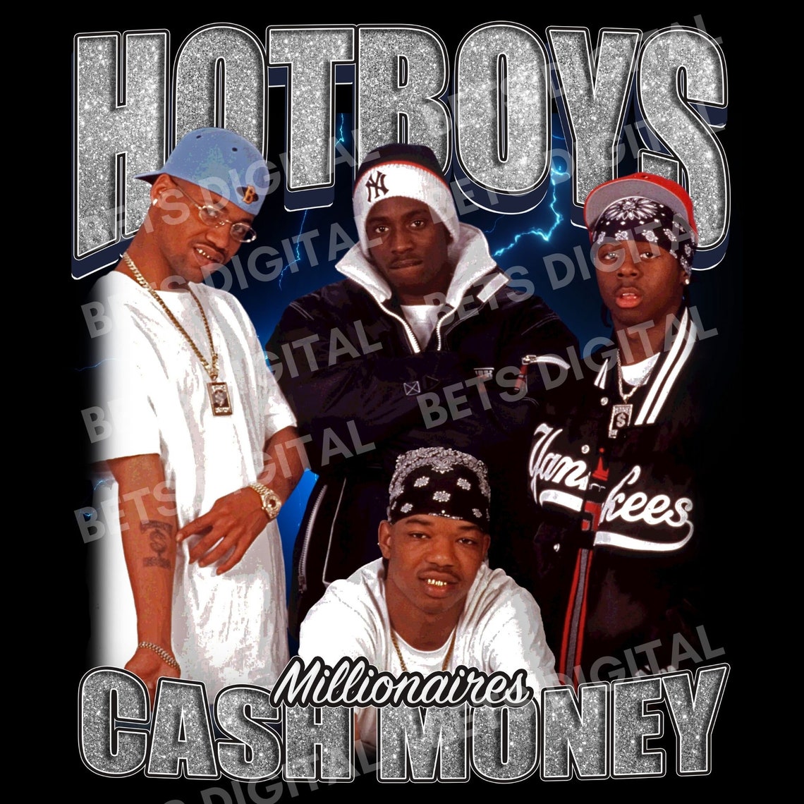 Hot Boys Png, Lil Wayne Cash Money Millionaires Shirt, Bootleg Tee, Hot ...