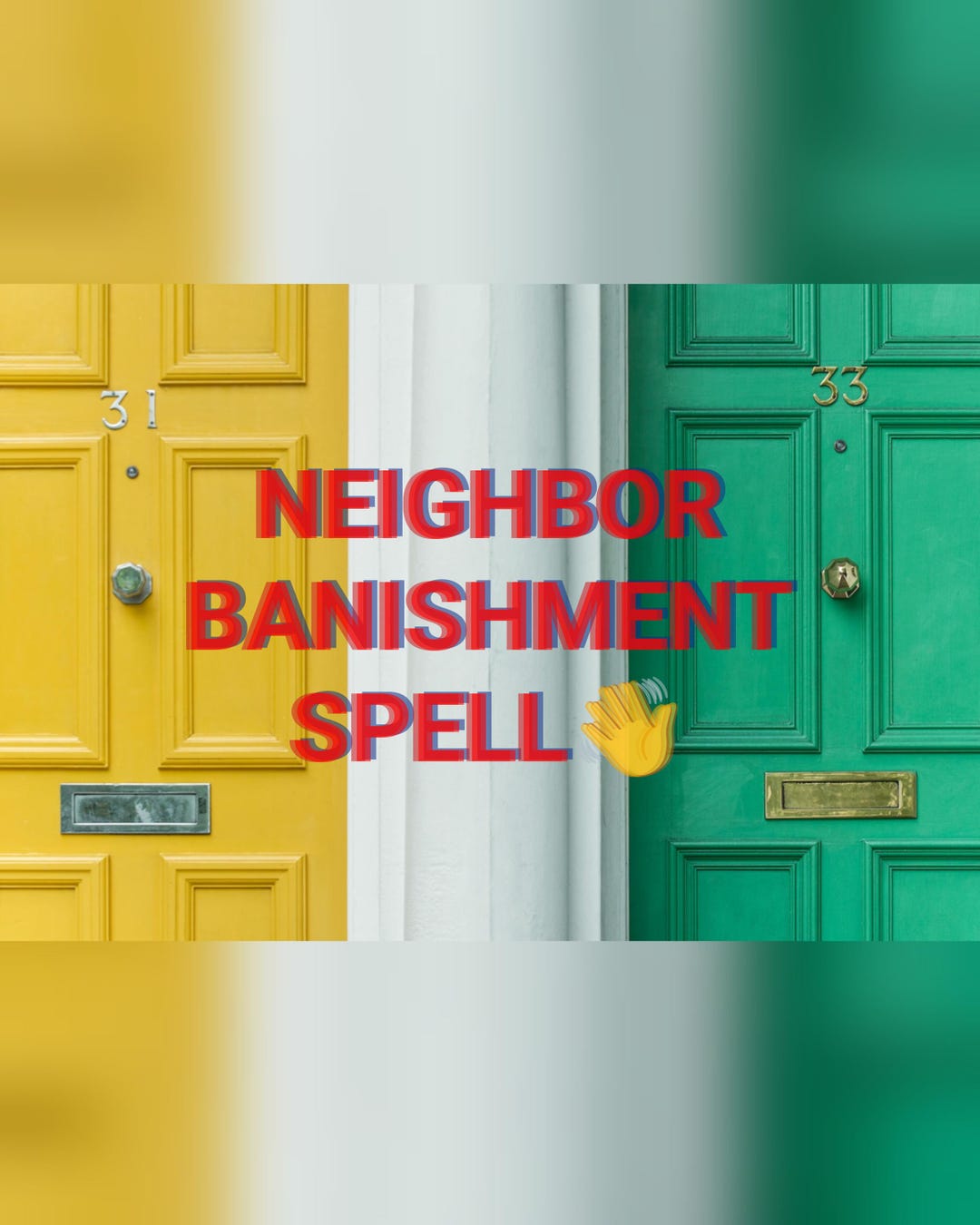Neighbor Removal Spell - Etsy