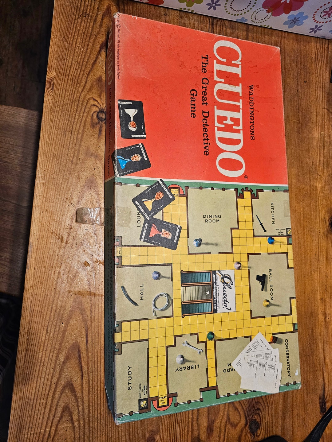 Cluedo 1965 and 1972 Edition - Etsy