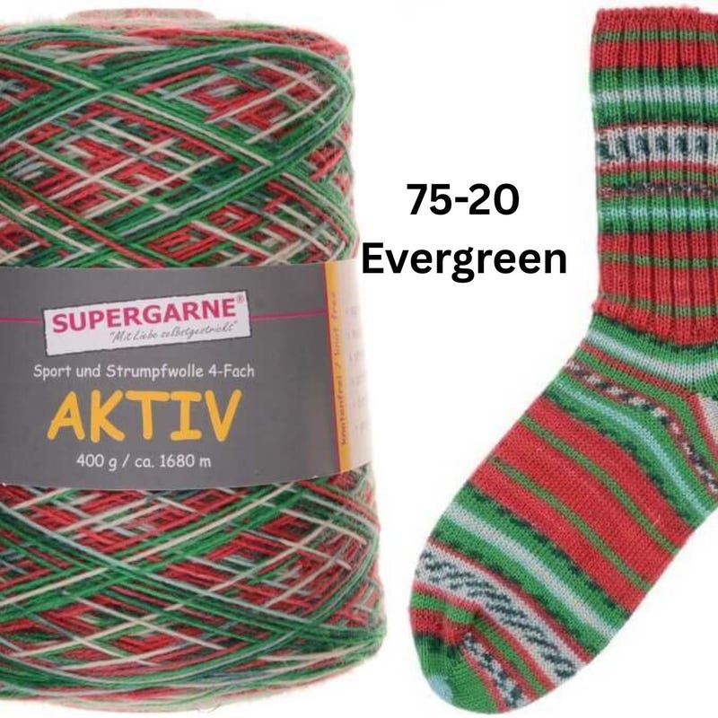 Christmas Sock Yarn Cone - Etsy