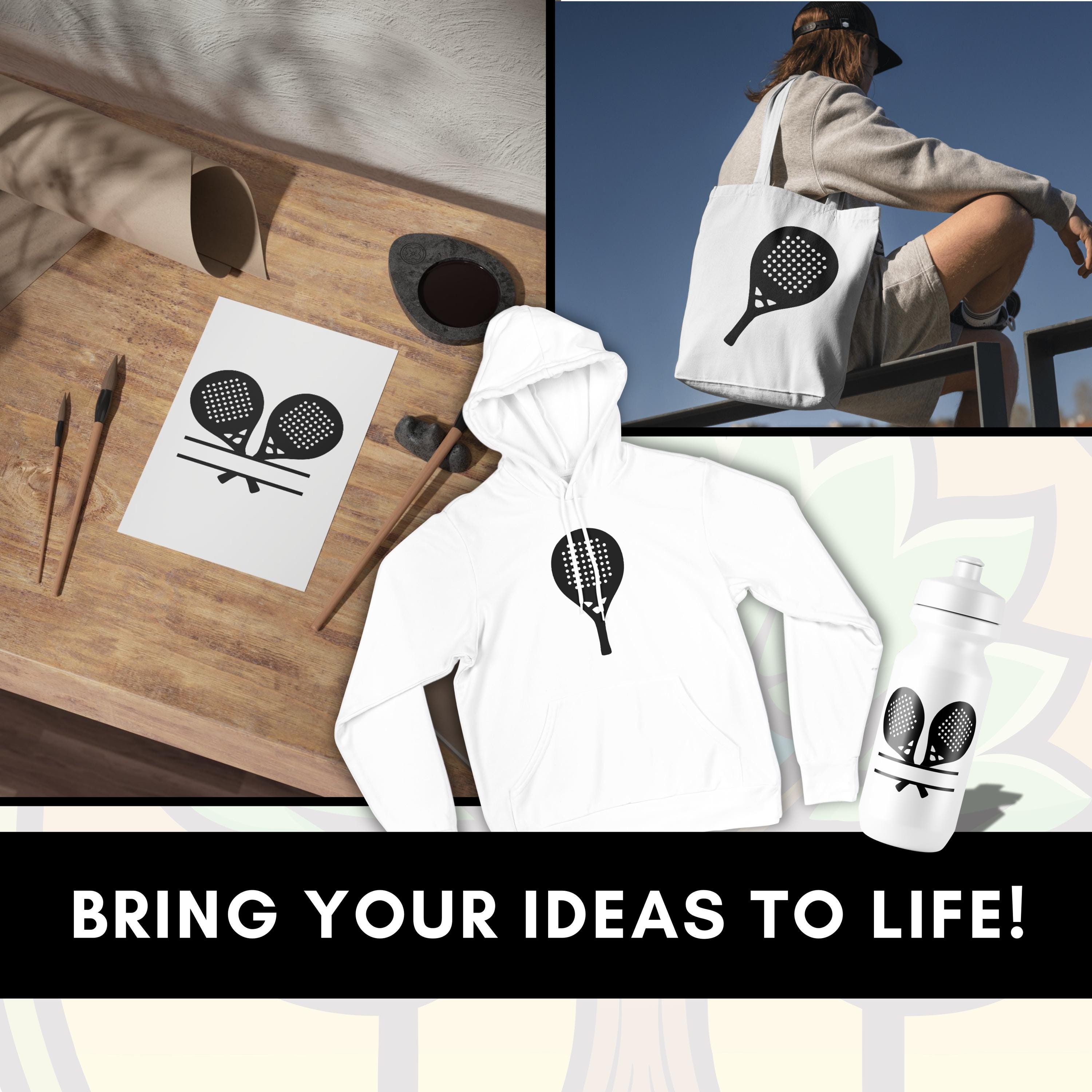 Padel Racket SVG, Padel Tennis SVG, Padel Name Tag, Padel Racket Split ...