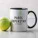 Funny Padel Quote Mug, Padel Superstar (in Training), Ceramic Coffee ...